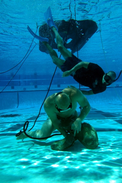 Navy SEAL Underwater Knot Tying Test | The Art of Manliness