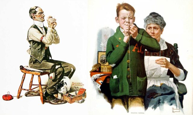 The Easiest Way to Thread a Needle | The Art of Manliness