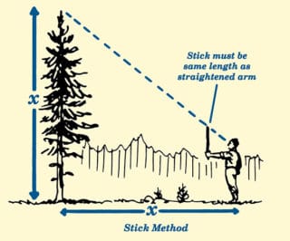 Field-Expedient Tricks for Estimating the Height and Width of Objects ...