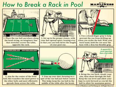 How to Break a Rack in Pool | The Art of Manliness