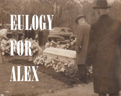 Rev William Coffin's Eulogy for His Son Alex | The Art of Manliness
