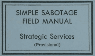 WWII Tips of Sabotaging Enemy Efforts | The Art of Manliness