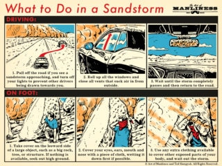 What to Do in a Sandstorm and How to Take Cover | Art of Manliness