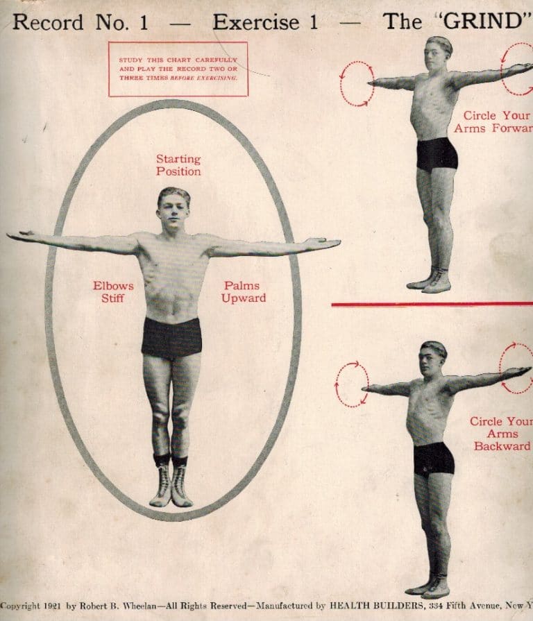 The Famous Daily Dozen Exercises | The Art of Manliness