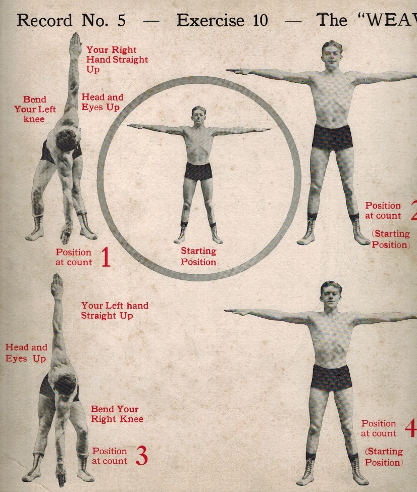 Walter Camp Daily Dozen Exercises Retif