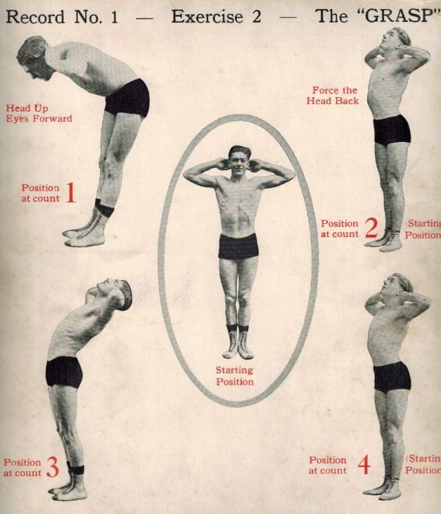 The Famous Daily Dozen Exercises | The Art of Manliness
