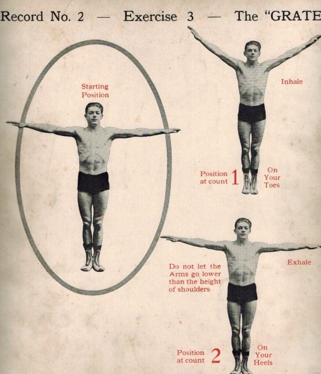 The Famous Daily Dozen Exercises | The Art of Manliness