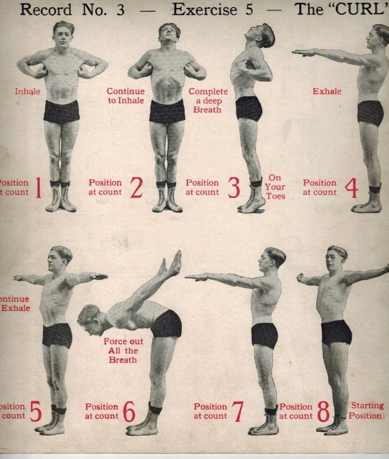 The Famous Daily Dozen Exercises | The Art of Manliness