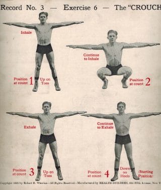 The Famous Daily Dozen Exercises | The Art of Manliness