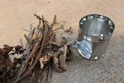 How to Make a Hobo Stove | The Art of Manliness