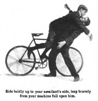 How to Use a Bicycle for Self-Defense | The Art of Manliness