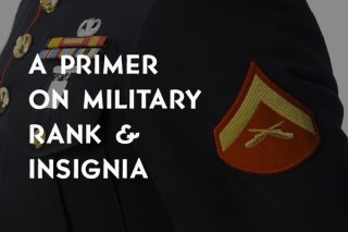 A Civilian's Primer on Military Rank and Insignia | The Art of Manliness