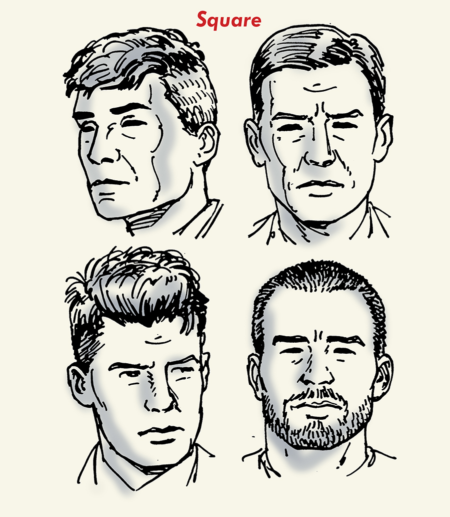 How To Draw Male Head Shape Musingsandotherfroufrou