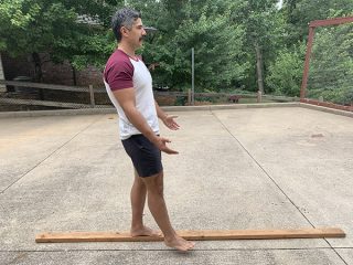 Best Balance Exercises (To Do On a 2X4) | Art of Manliness