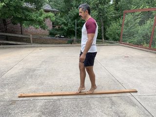 Best Balance Exercises (To Do On a 2X4) | Art of Manliness