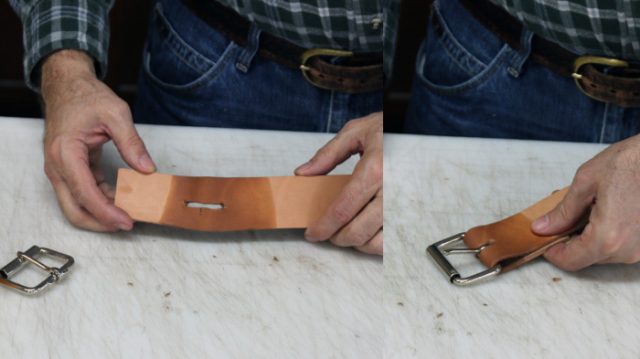 How to Make a Leather Belt | The Art of Manliness
