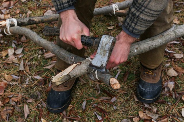 How to Make a Travois in the Wild | Art of Manliness