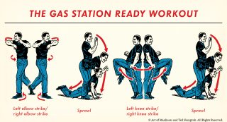 The Gas Station Ready Workout | The Art of Manliness