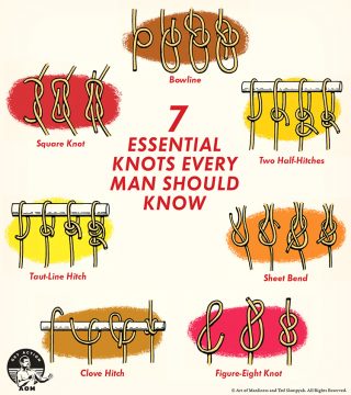 7 Essential Knots Every Man Should Know: An Illustrated Guide - Style ...
