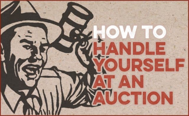 First Time at an Auction? What You Need to Know | The Art of Manliness