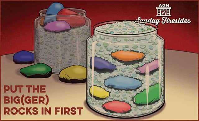 Sunday Firesides: Put the Big(ger) Rocks in First - Style unique