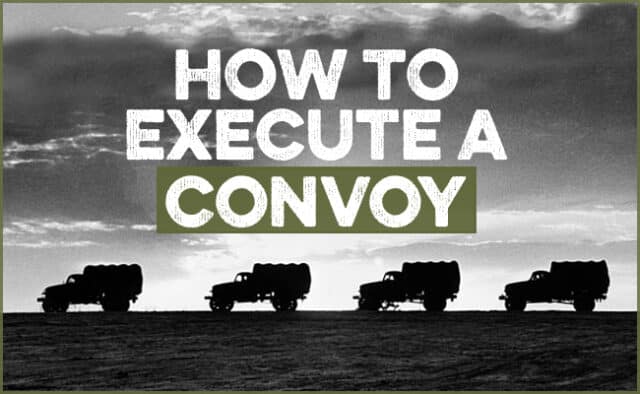 How to Plan, Organize, and Execute a Convoy | The Art of Manliness