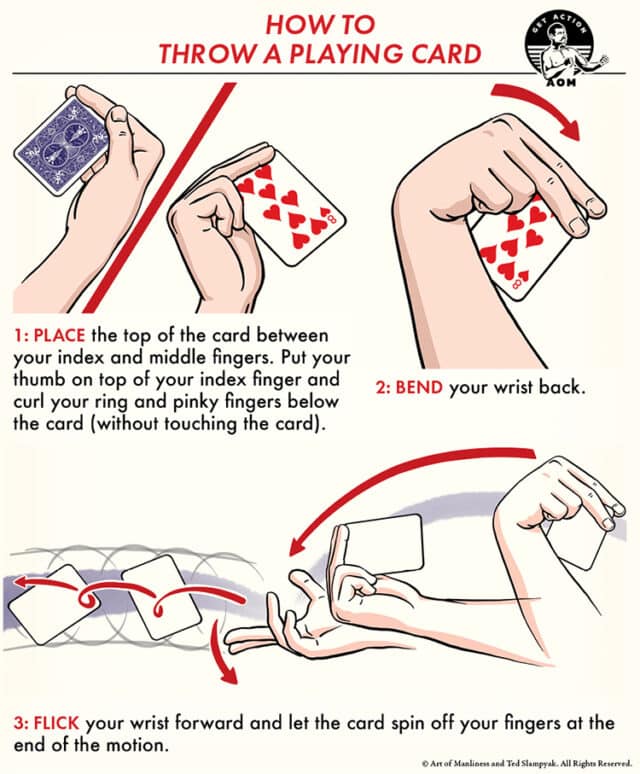 How to Throw a Playing Card – Todd K Marsha